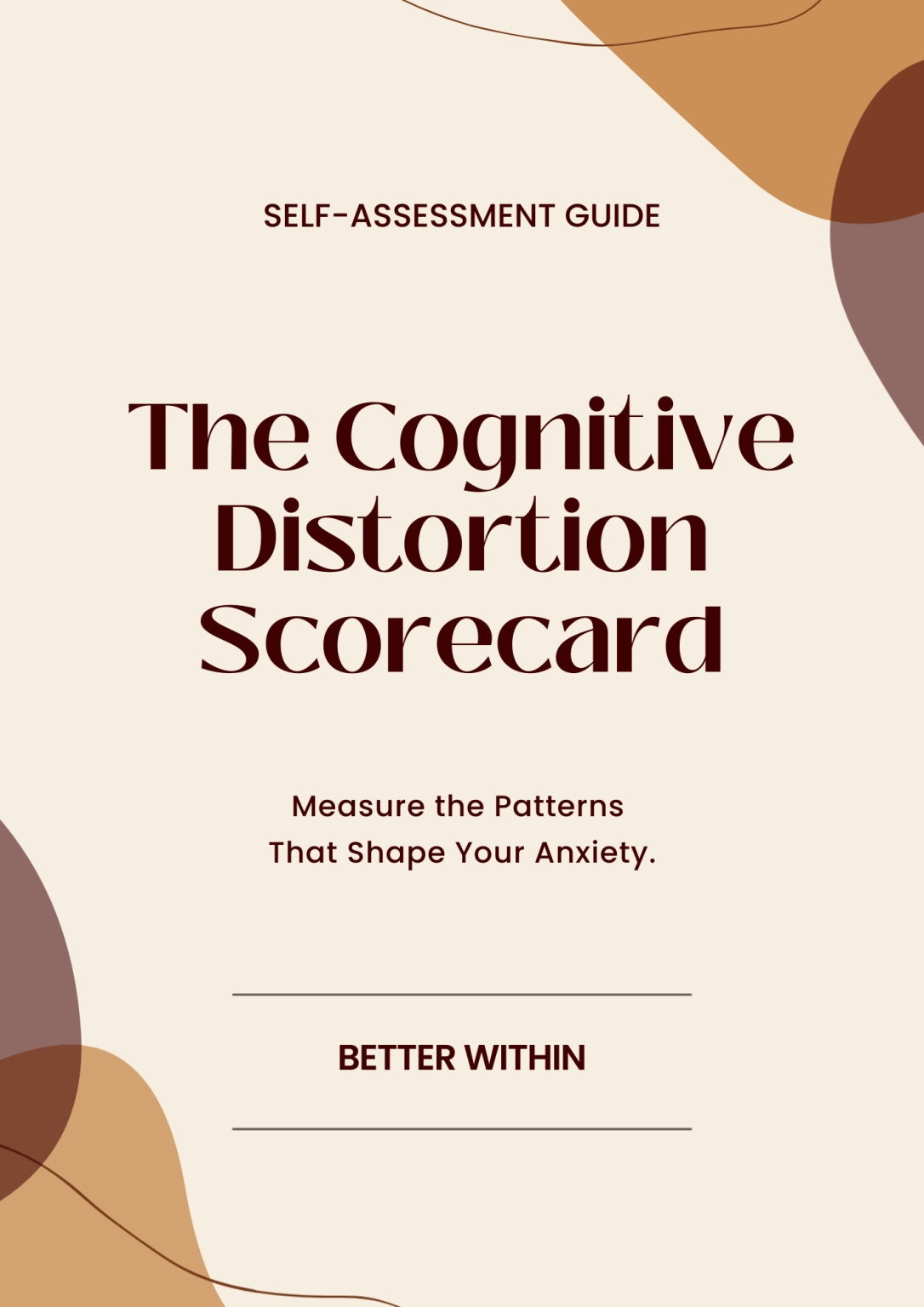 The Cognitive Distortion Scorecard - Better Within